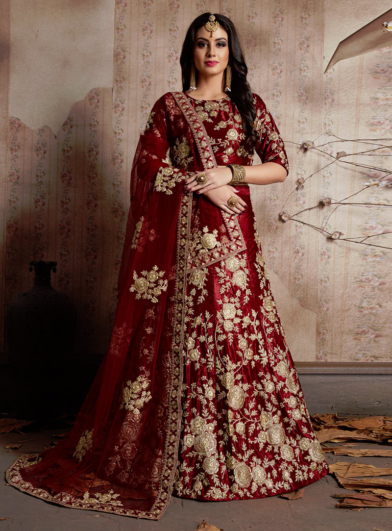 Different Types of Bridal Lehenga Choli To Wear In A Wedding - Vermont ...